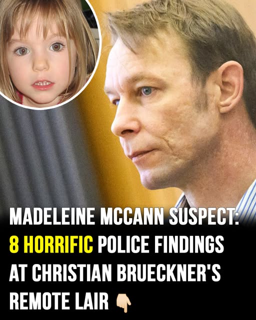 Madeleine McCann suspect: Eight key findings from Christian Brueckner’s lair - Everything