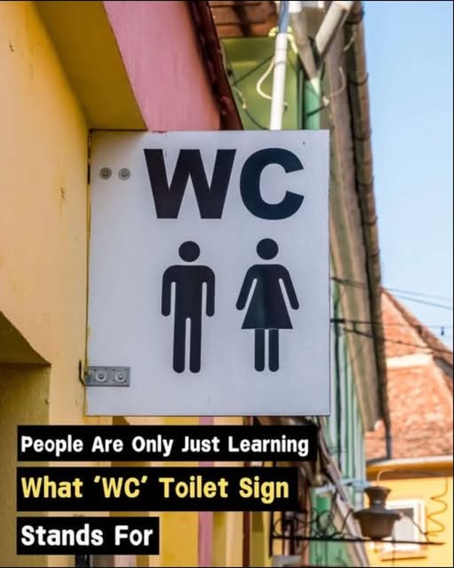 Meaning behind the ‘WC’ sign outside bathrooms - Everything