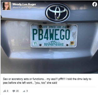 DMV rules mom’s vanity plates inappropriate after 15 years - Everything