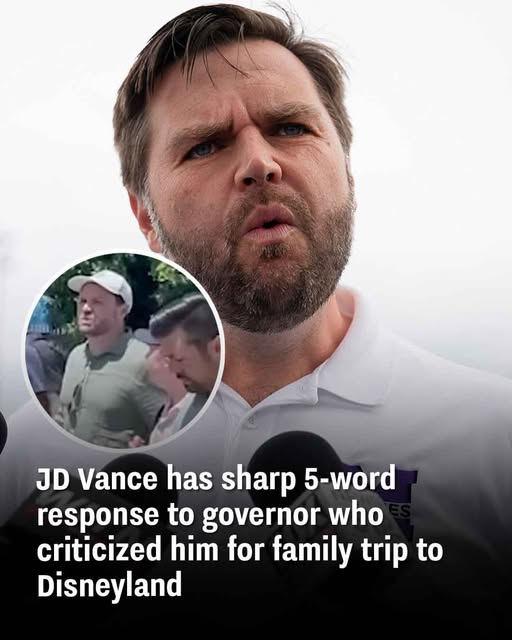 JD Vance has sharp 5-word response to governor who criticized him for ...