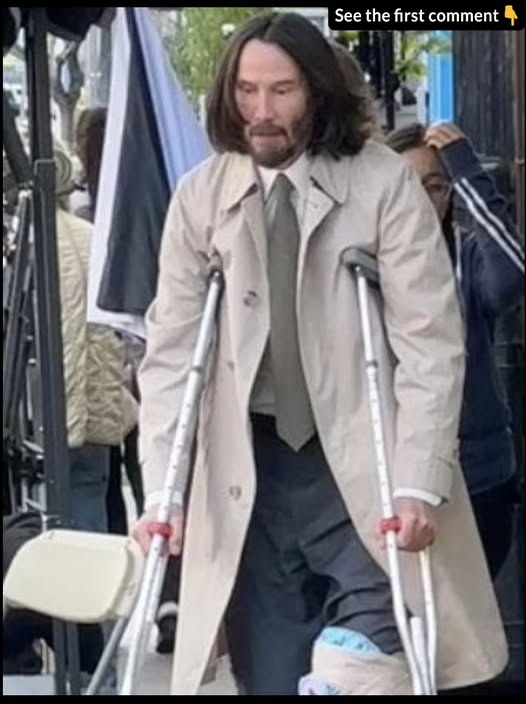 Keanu Reeves reveals serious injury he suffered recently while filming ...