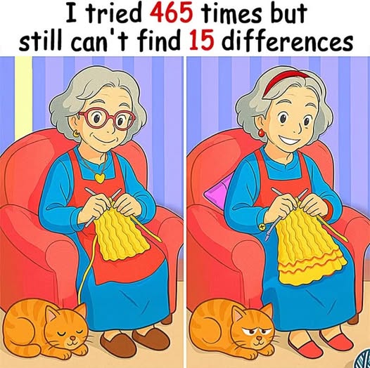 Quiz: Find the 15 Differences - Everything
