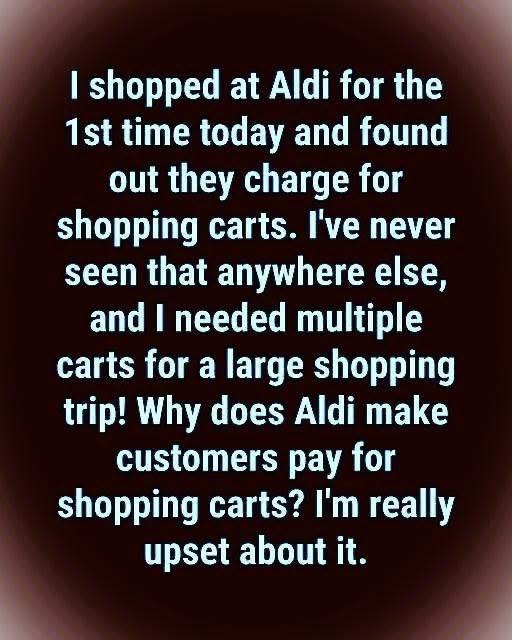 Why Aldi’s Shopping Carts Are Different From Everyone Else’s - Everything
